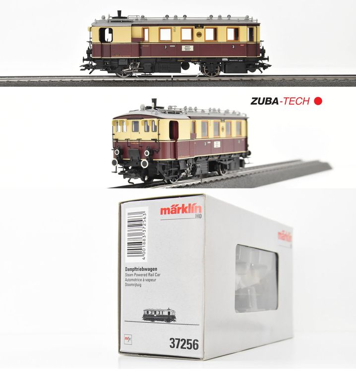 Märklin 37256 Dampftriebwagen Kittel DRB H0 WS Digital OVP (Gebraucht ...