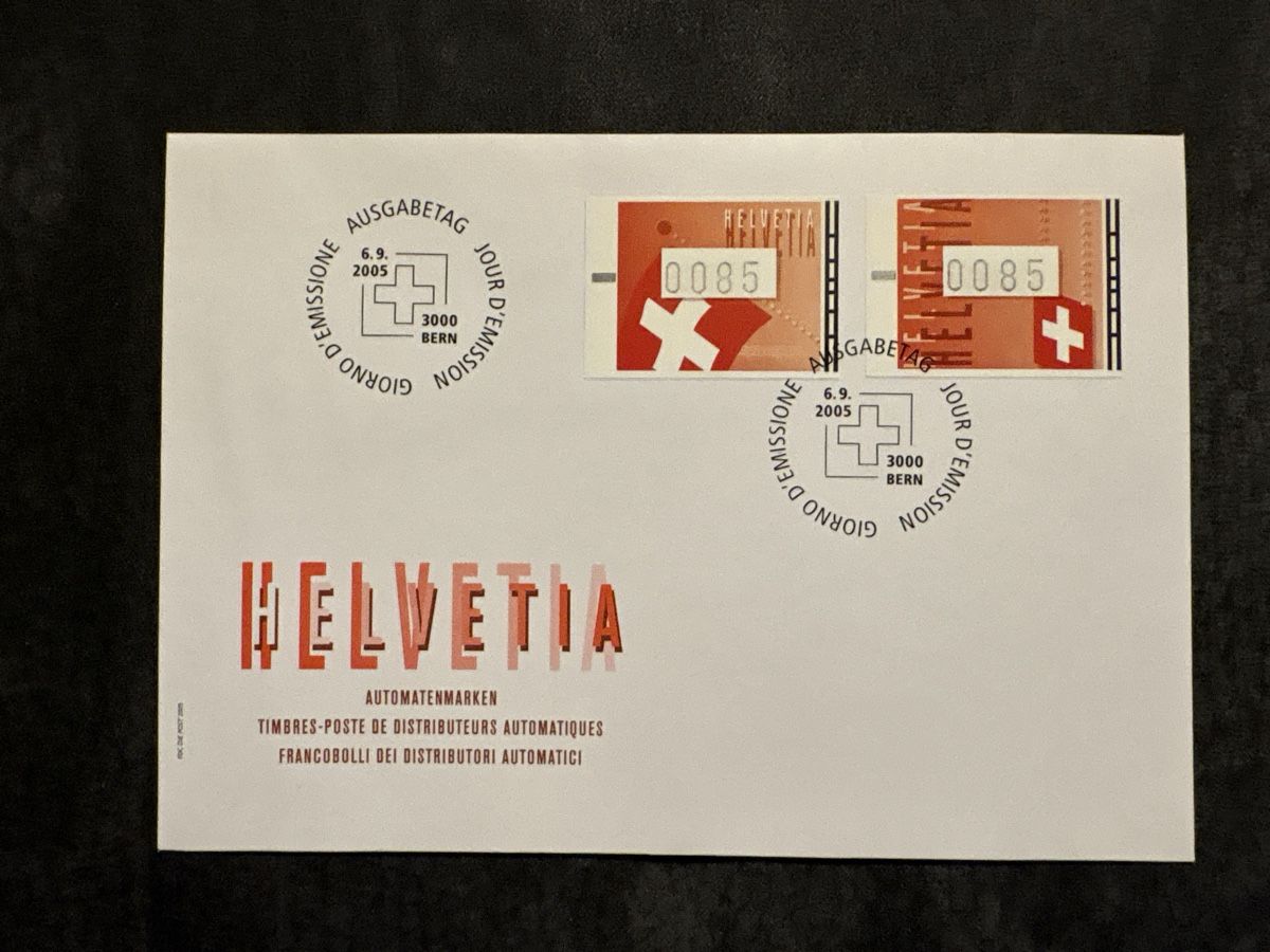 Timbre Suisse Automatenmarken Helvetia, 6.9.2005 - Rare! (Neuf (Voir ...