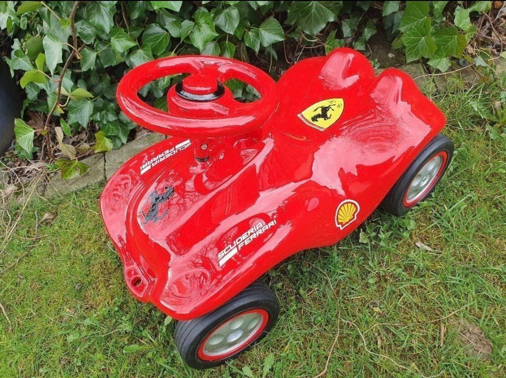Ferrari Bobby Car Bobbycar Kinder Auto Fahrzeug Spielzeug (Gebraucht ...