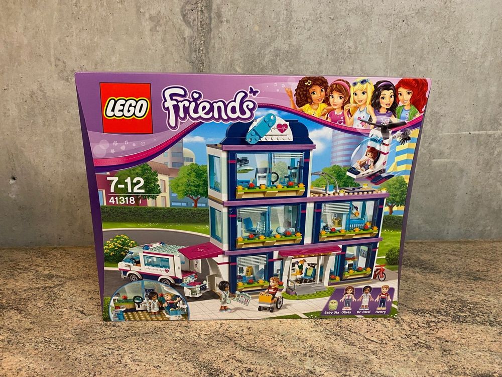 LEGO-41318-FRIENDS-HEARTLAKE HOSPITAL (Neu und originalverpackt) in ...