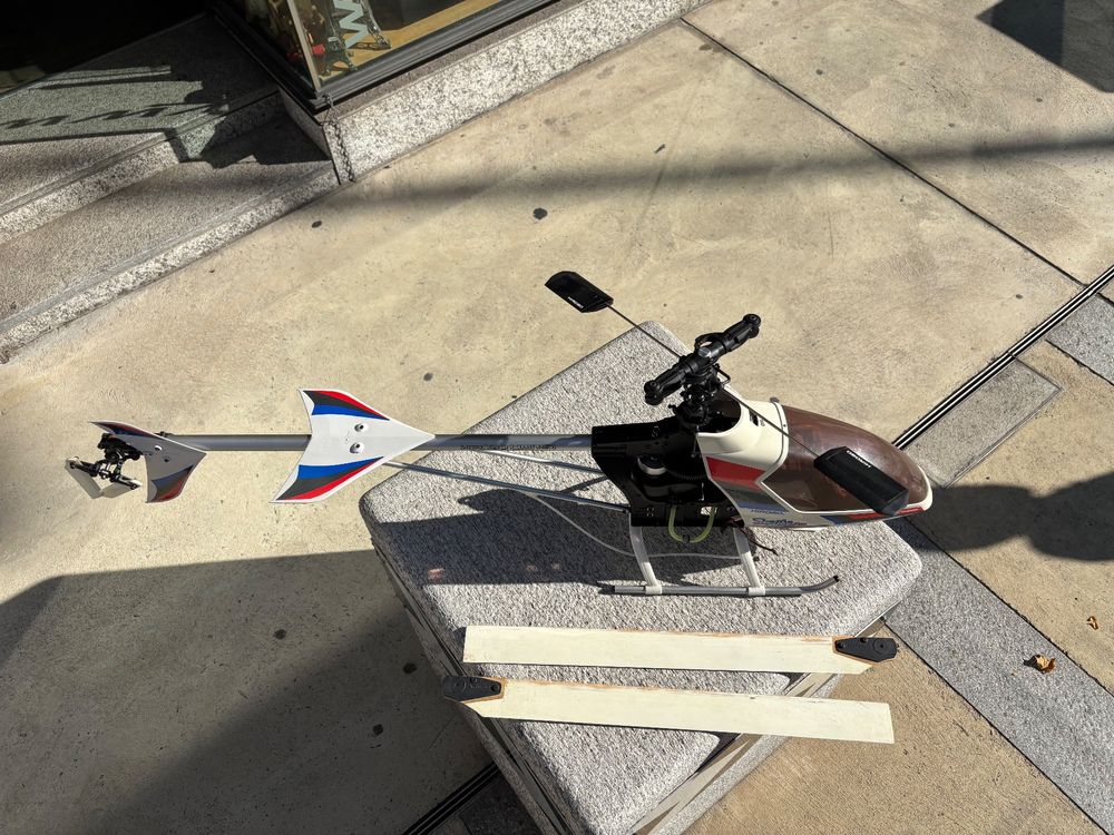 Rc helicopter Hirobo Shuttle Plus Futaba Nitro Helicopter (Gebraucht ...