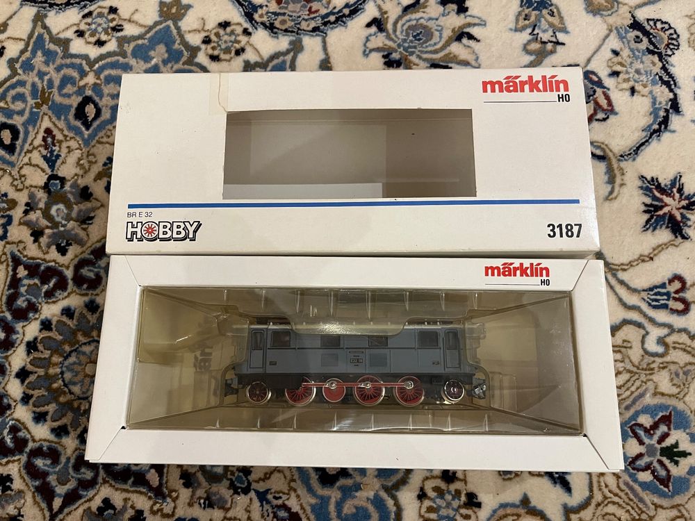 Märklin 3187 E-Lok DRG BR E32 18 in OVP, H0 (Gebraucht) in Schlieren ...