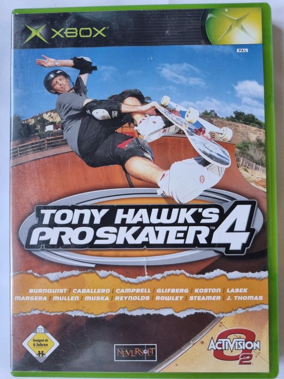 XBOX Tony Hawk's Pro Skater 4 (Gebraucht) in Grabserberg für CHF 3 ...