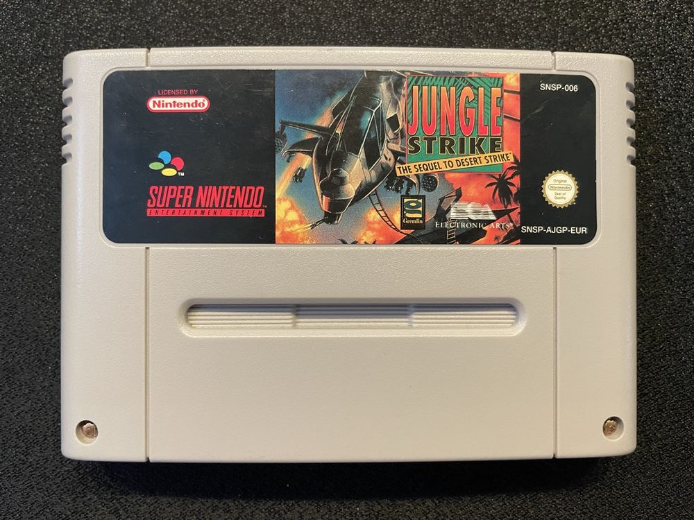 Jungle Strike für SNES, nur Modul (Gebraucht) in Belp für CHF 20 – mit ...