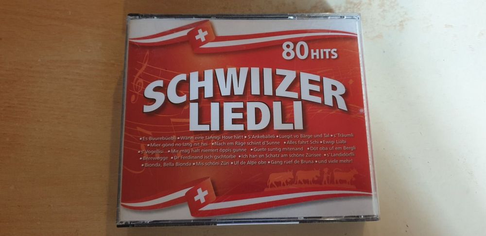 80 HITS SCHWIIZER LIEDLI 4 CD Box | Kaufen auf Ricardo 80 HITS SCHWIIZER LIEDLI 4 CD Box | Kaufen auf Ricardo