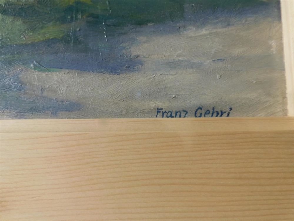 Kunst - Sammlerobjekt - Ölgemälde von Franz Gehri (Gebraucht) in Sursee ...