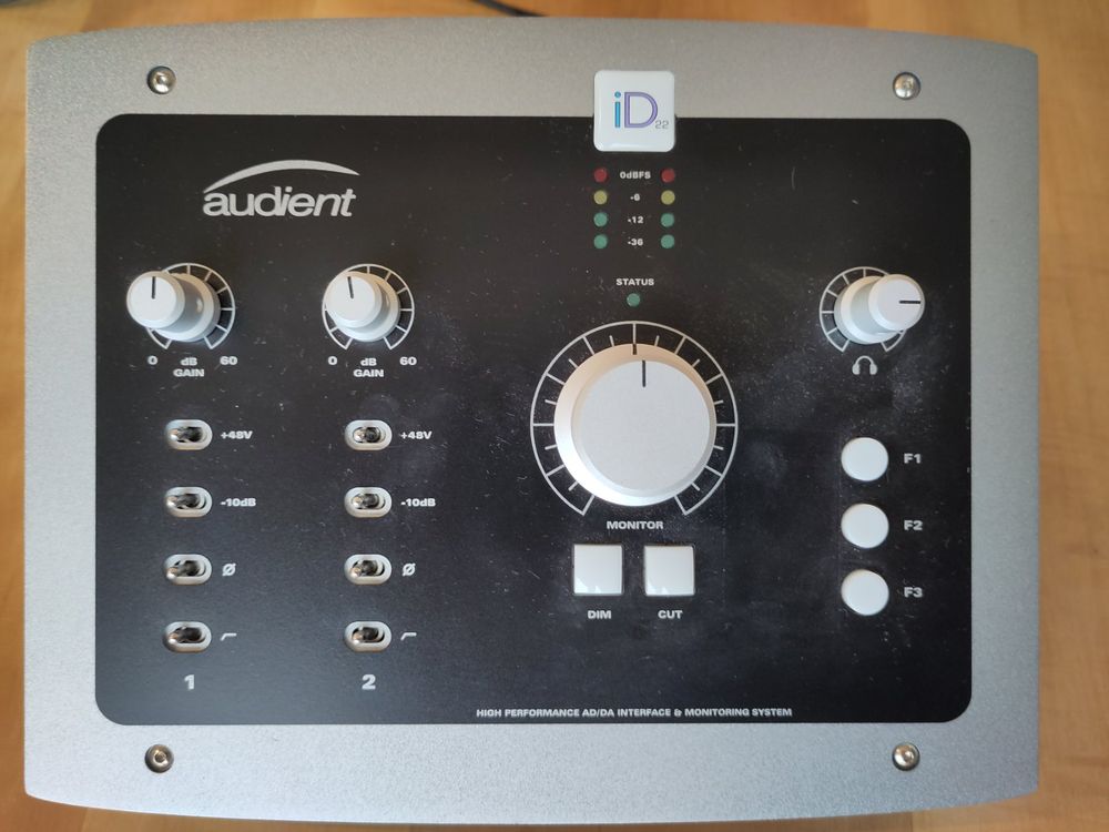Audient ID22 / USB-Audiointerface und Monitor-Controller | Kaufen auf ...