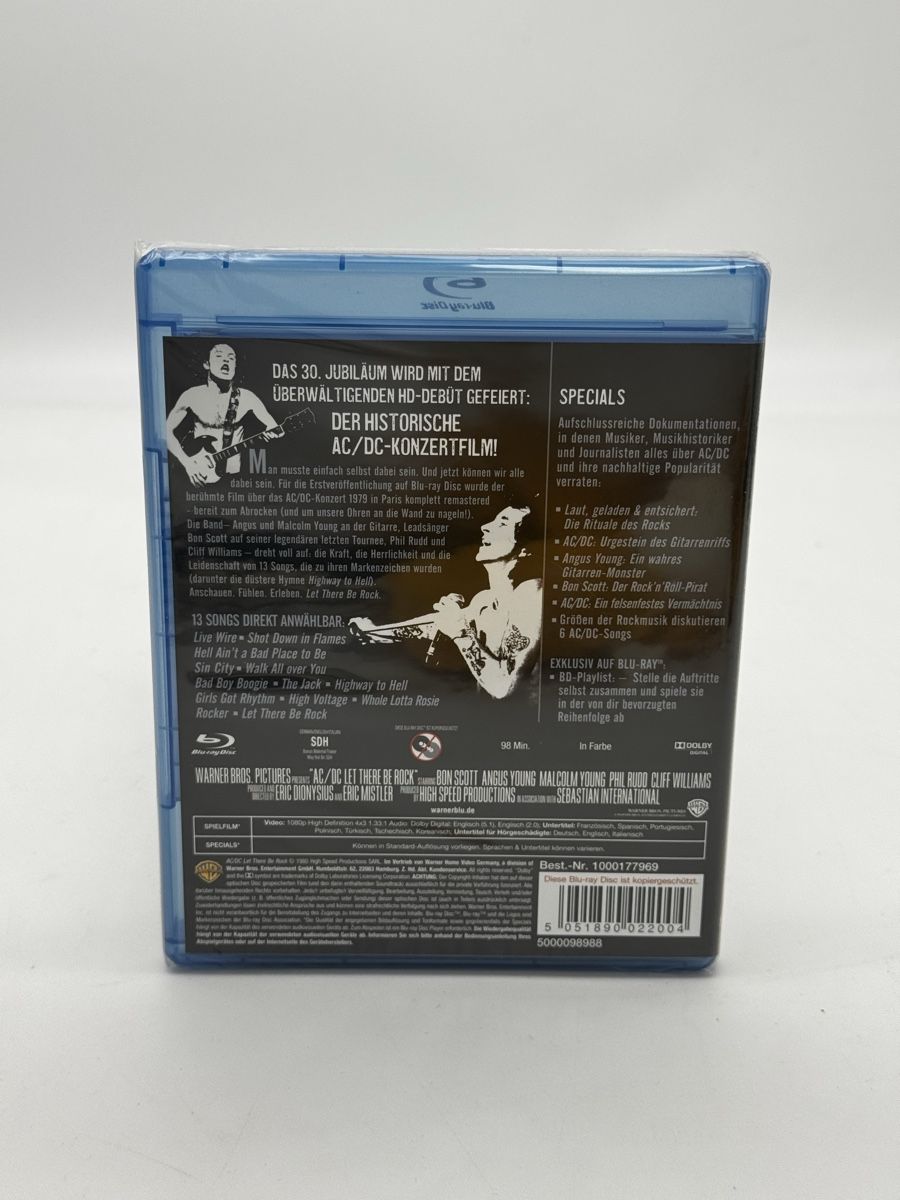 AC/DC Blu-ray Let There Be Rock – Konzertfilm – Neu OVP (Neu und originalverpackt) in Kloten für ...