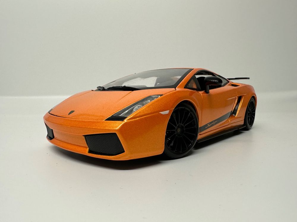 Lamborghini Gallardo Superleggera 1:18,orange-schwarz,Maisto | Kaufen ...