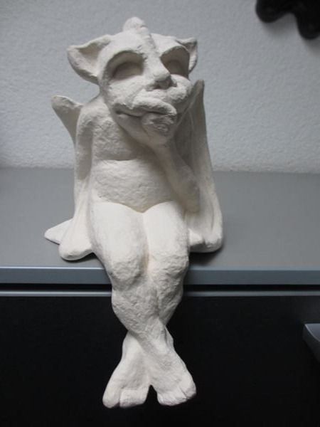 Keramik Figur Gargyol zum Bemalen (Neu und originalverpackt) in ...