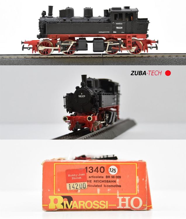 Rivarossi 1340 Dampflok BR 98 DB H0 GS | Acheter sur Ricardo