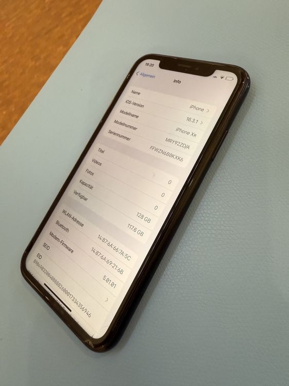 iPhone XR / 128Gb / 89% Akku (Gebraucht) in Kriens für CHF 41 – mit Lieferung auf Ricardo kaufen