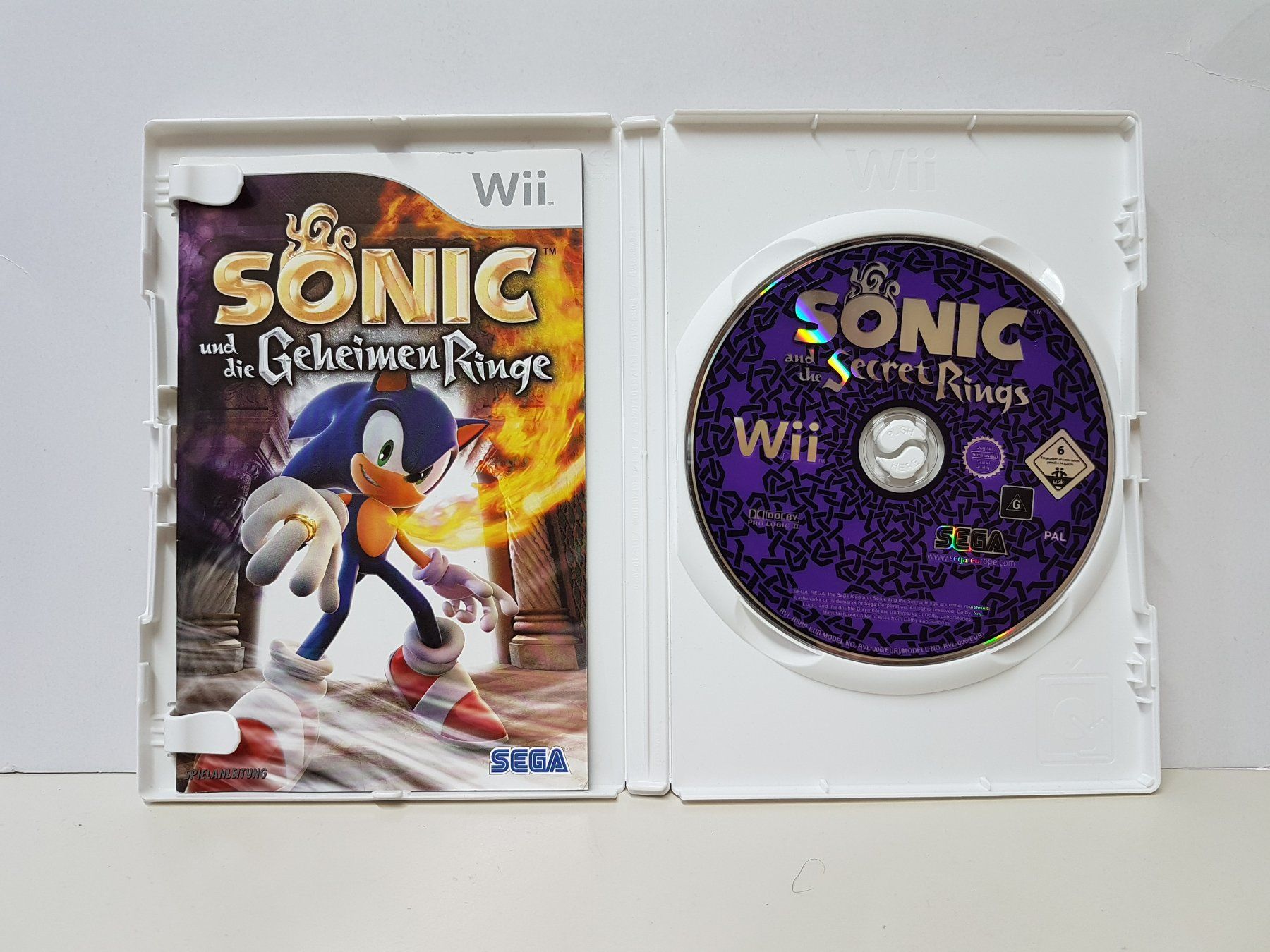 Wii Sonic und die geheimen Ringe Pfeilschnelle Abenteuer (Gebraucht) in ...