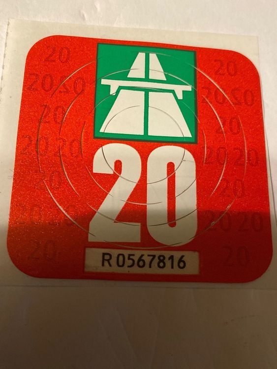 CH Autobahn Vignette 2020 (Neu (gemäss Beschreibung)) in Dietikon für CHF 3 – mit Lieferung auf ...