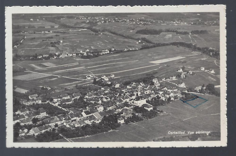 CORTAILLOD (NE) Vue aérienne | Acheter sur Ricardo