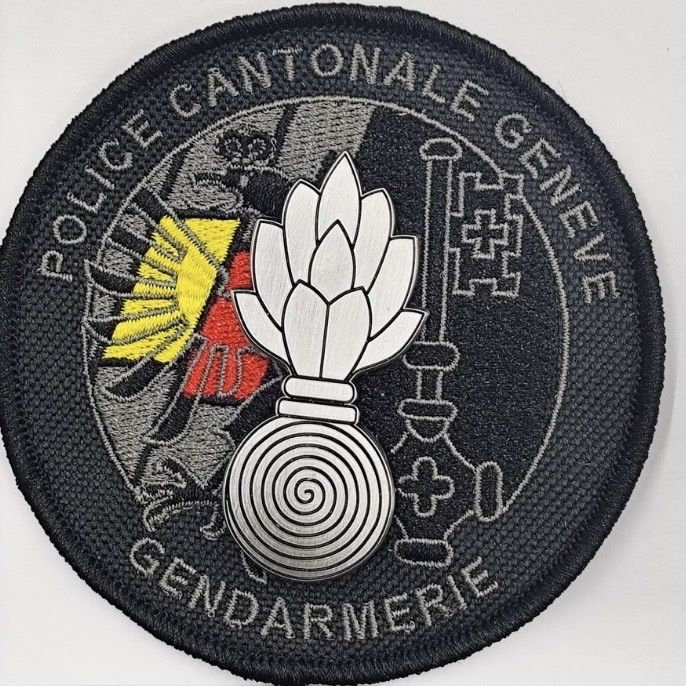 Reproduction Écusson Gendarmerie Genève (Neuf avec emballage d'origine ...
