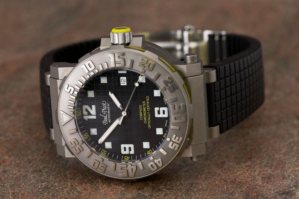 Paul Picot C-Type Plongeur Compass - New Old Stock Fullset (Neu (gemäss ...