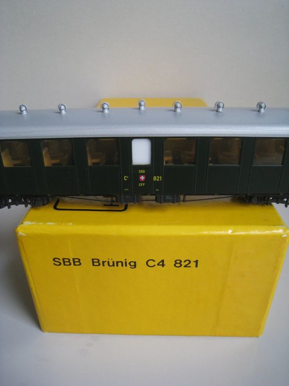H R F C4 821 SBB-Brünig, offene Plattform 1780-4, oder 812 (Gebraucht ...