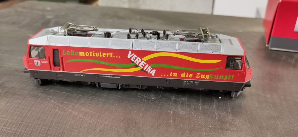 Bemo Ge 4/4 III Lok RhB Digital 5-Pol | Kaufen auf Ricardo