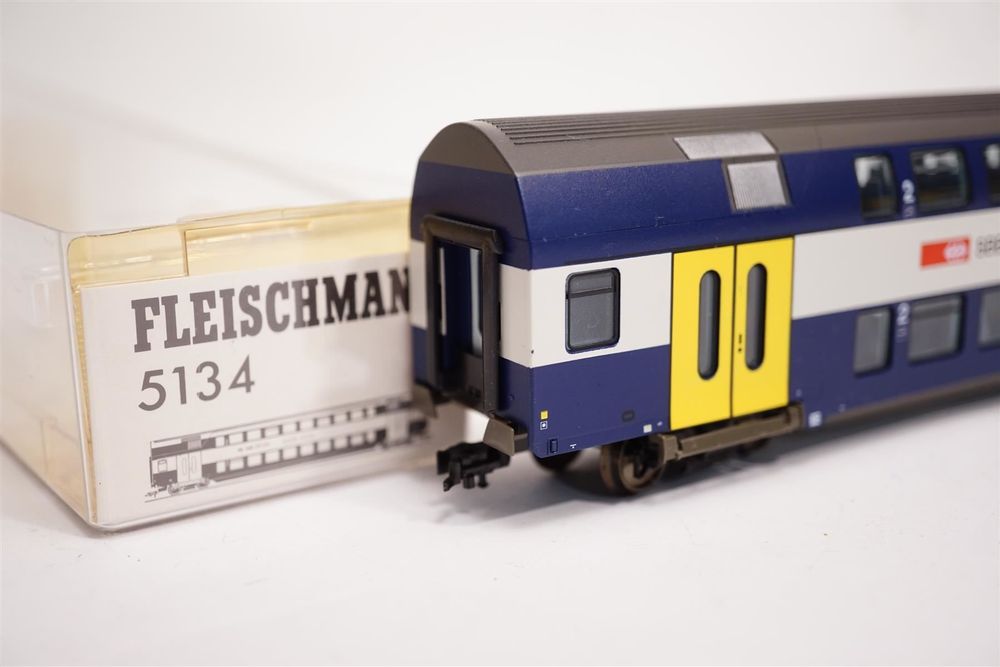 4å Fleischmann 5134 SBB DoSto 2. Kl OVP (Gebraucht) in Thun für CHF 49 – mit Lieferung auf ...