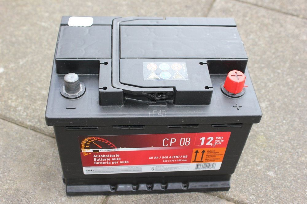 Autobatterie 12V 60Ah/540A mit Garantie (Gebraucht) in Einsiedeln für CHF 80 – nur Abholung auf ...