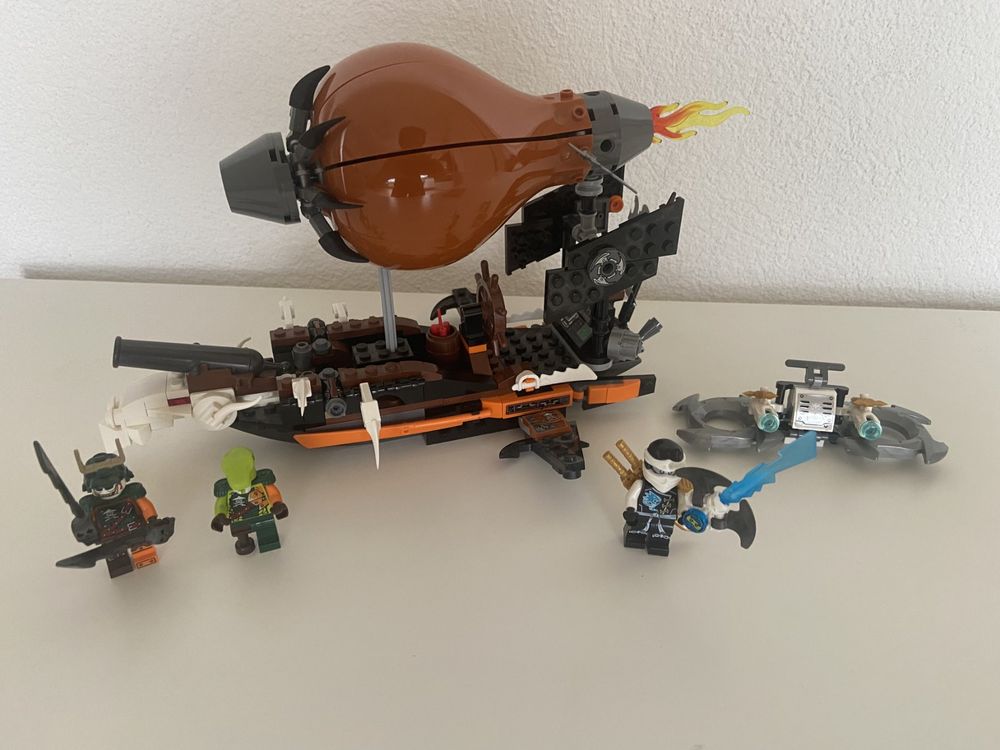 KOMPLETT LEGO Ninjago 70603 Raid Zeppelin Gebraucht | Kaufen auf Ricardo
