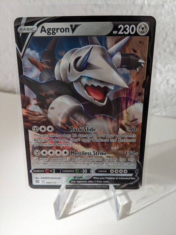 Pokemon Brilliant Stars - Aggron V ( EN ) | Kaufen auf Ricardo
