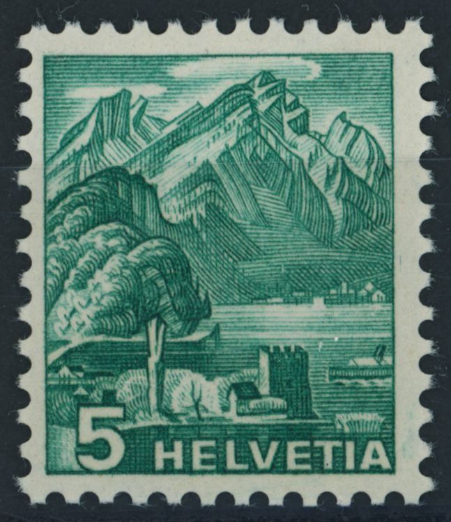 1936 - Landschaftsbilder - Abart - postfrisch ** (Neu (gemäss Beschreibung)) in Schindellegi für ...