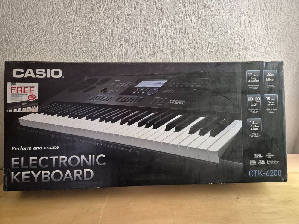 CLAVIER CASIO CTK-6200 COMPLET (Gebraucht) in St-Imier für CHF 145 ...