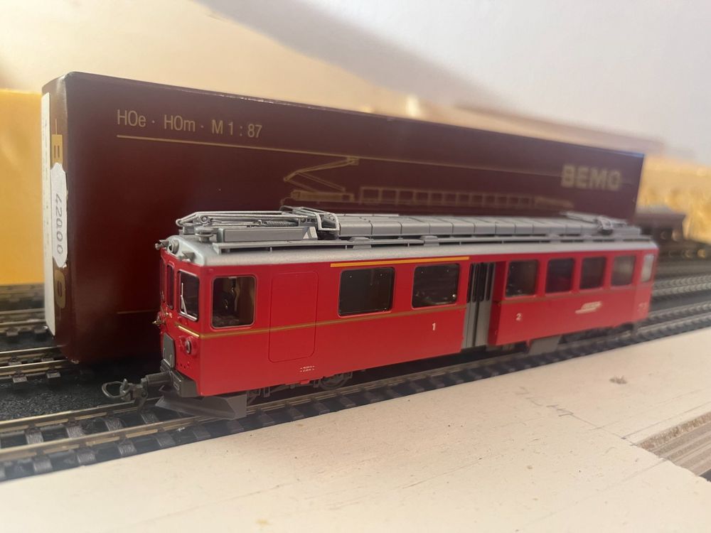 Bemo 1266 115 Digital - RhB ABe 4/4 45 (Gebraucht) in Rickenbach b. Wil ...
