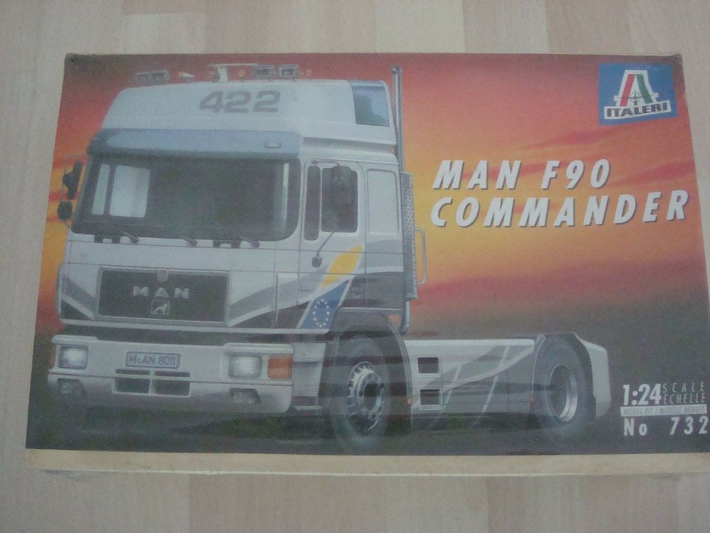 Italeri Plastikbausatz MAN F90 Commander | Kaufen auf Ricardo
