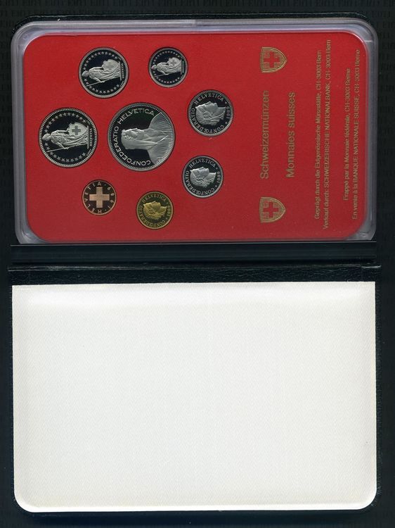 CHF-Münzsatz 1989 PP Jahrgangssatz (Neu und originalverpackt) in Widnau für CHF 48 – mit ...