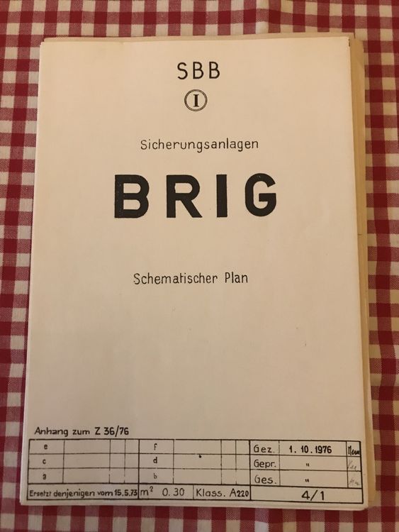 BRIG SBB (Gebraucht) in Genève für CHF 8 – mit Lieferung auf Ricardo kaufen