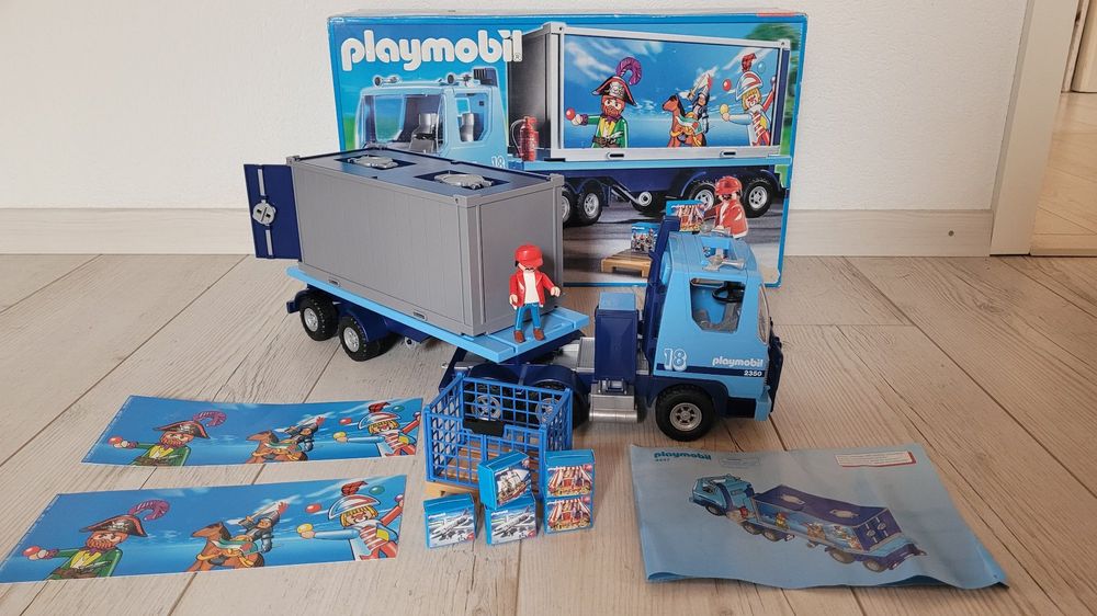PLAYMOBIL-Container-Truck (wie neu) (Gebraucht) in L'Isle für CHF 39 ...