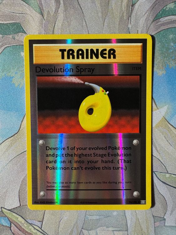Pokémon TCG – Devolution Spray Reverse (EVO076) Evolution (Neu (gemäss ...