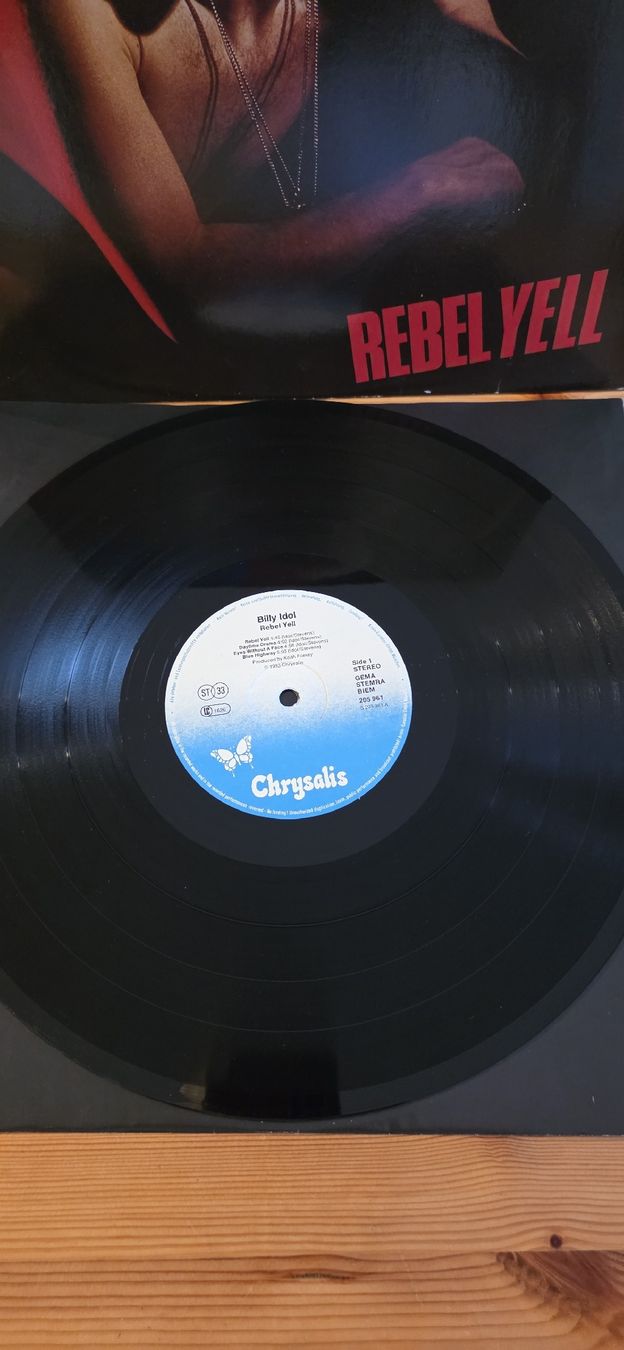 Billy Idol - Rebel Yell 1983 Vg+,Vg+ (D'occasion) à Yvonand pour CHF 13 ...