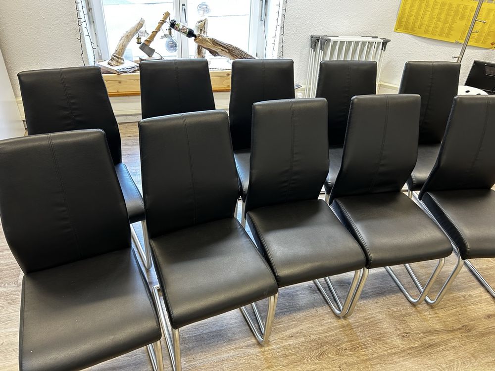 10 Stühle (Freischwinger) (Gebraucht) in Stäfa für CHF 250 – nur Abholung auf Ricardo kaufen