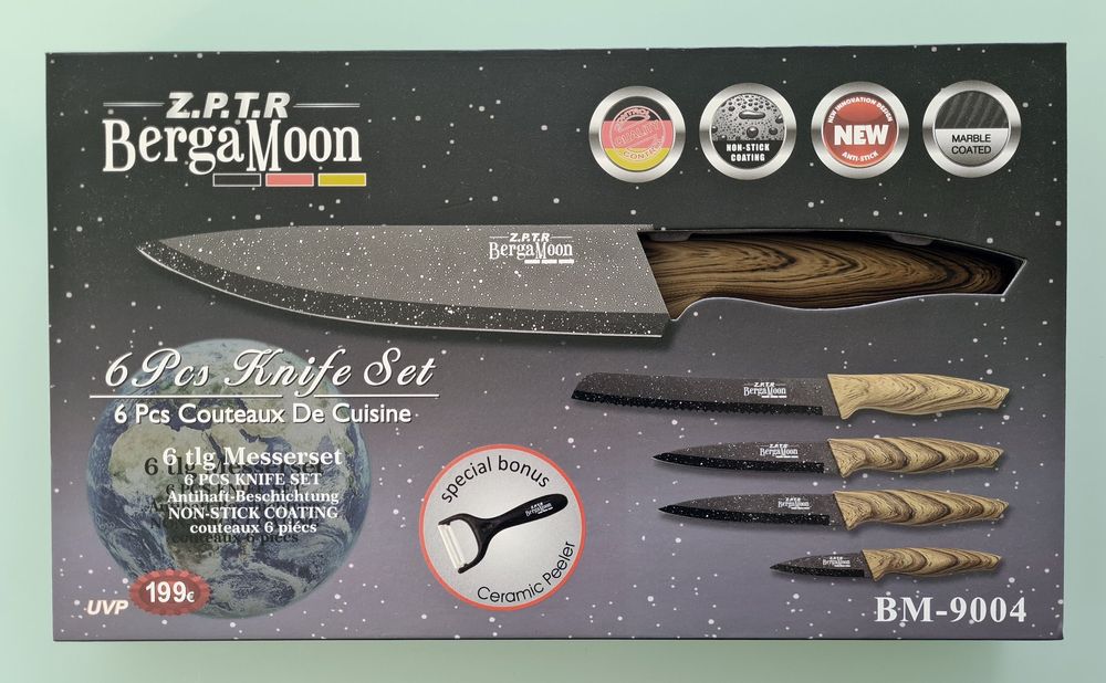 6 tlg. Messerset Z.P.T.R. BergaMoon NEU (Neu und originalverpackt) in ...