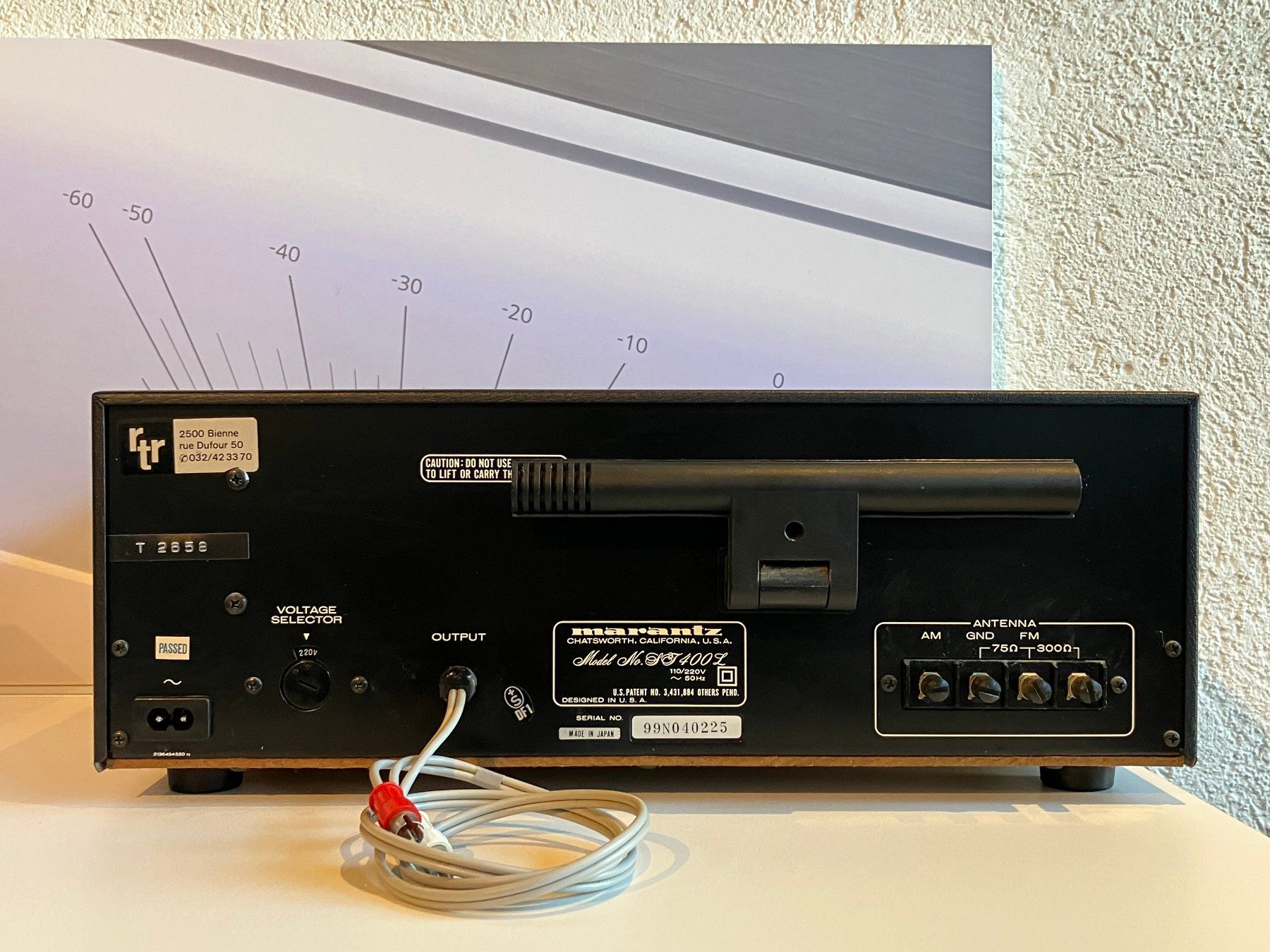Marantz ST 400 L HIFI tuner récepteur radio FM/AM (Gebraucht) in Delley ...