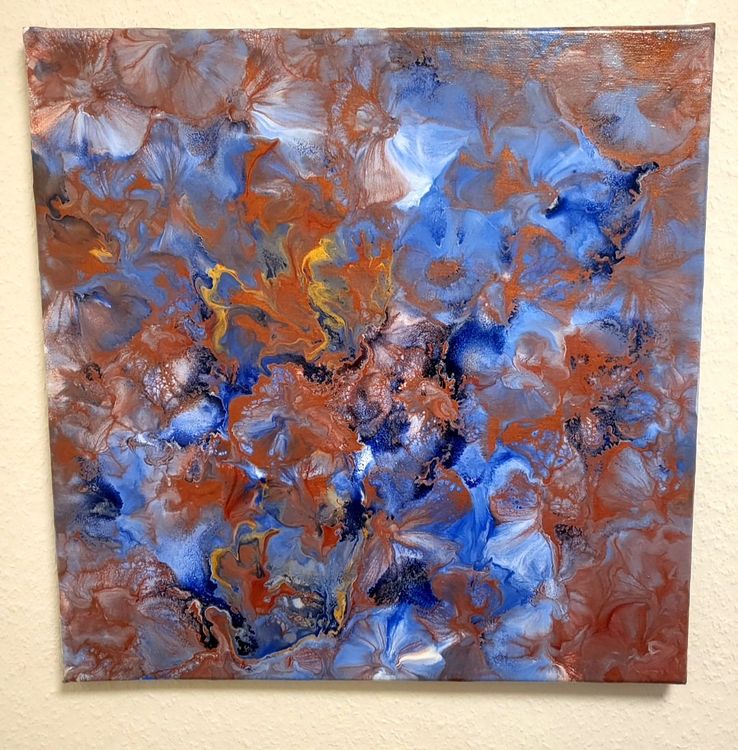 CC ART, Acrylgemälde 40x40cm auf Leinwand, handmade | Kaufen auf Ricardo