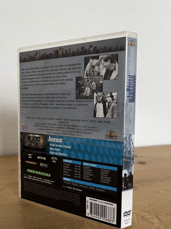 Manhattan DVD - Woody Allen Klassiker (Gebraucht) in Bassersdorf für ...