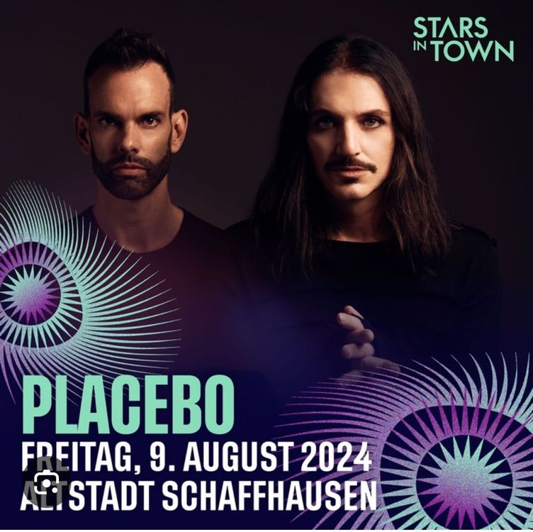 Placebo / Stars in Town 2024 / 1 Ticket | Kaufen auf Ricardo