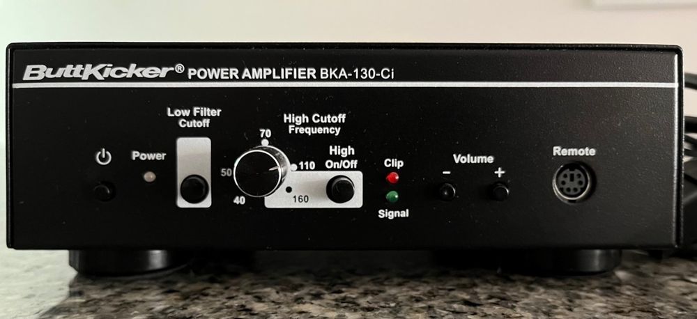 BKA-130-C Mini Power Amplifier für ButtKicker Transducers | Kaufen auf ...
