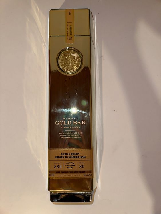 The Original Gold Bar Wine Cask Finished California Whiskey (Neu und ...