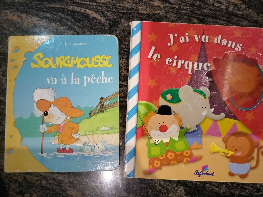 2 livres pour les petits dès 3 ans Sourimousse va à la pêche (D ...