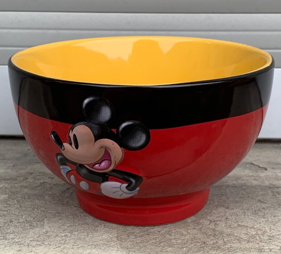 Superbe grand bol céréales MICKEY DISNEYLAND Paris 3D (Neu (gemäss ...