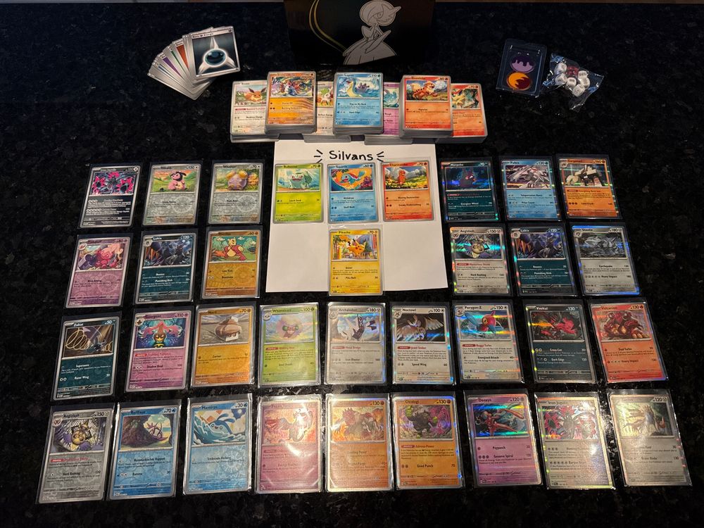 Pokemon 434 Karte XXL Set Englisch Sammlung glänzende Karten (Neu ...