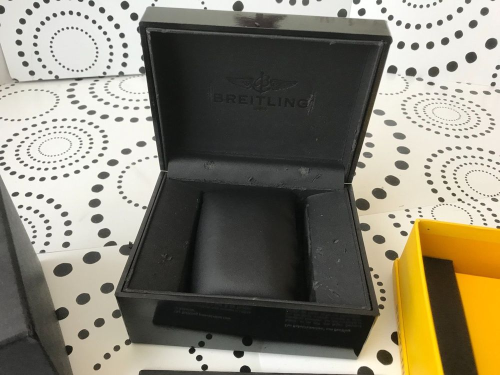 BREITLING - WATCH CASE BOX ECRIN SCHACHTEL BAKELIT - RARE ! (Gebraucht ...
