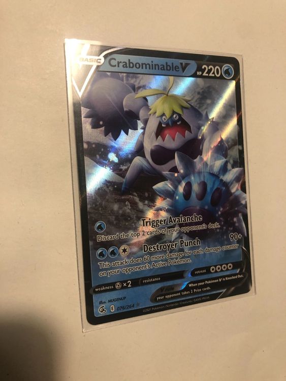 Crabominable V Fusion Strike (Gebraucht) in Olten für CHF 2 – mit ...