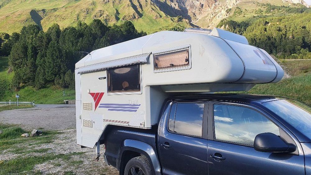 Camping Wohnkabine Tischer 230 (Gebraucht) in Flumserberg für CHF 21000 – nur Abholung auf ...